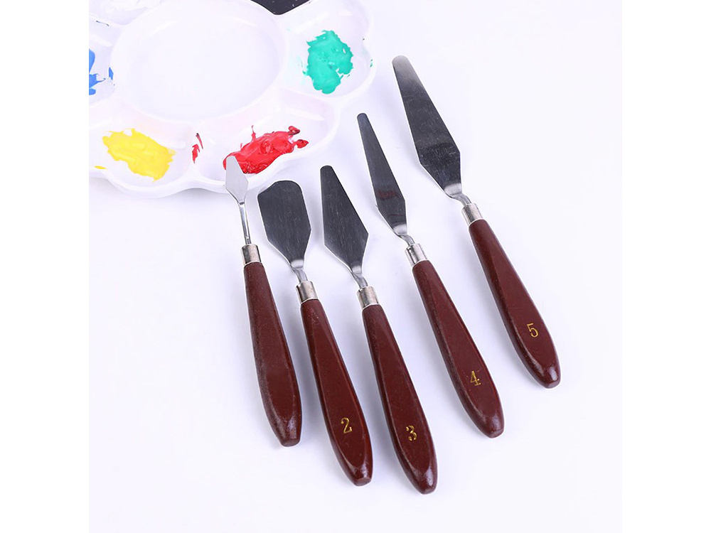 Set of painting spatulas 5 pieces | CATEGORIES \ House \ Others ...