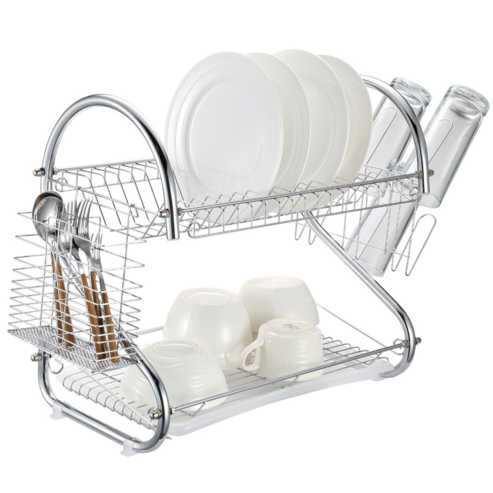Double-decker stand-up dishwasher drainer | CATEGORIES \ Kitchen \ Dish ...