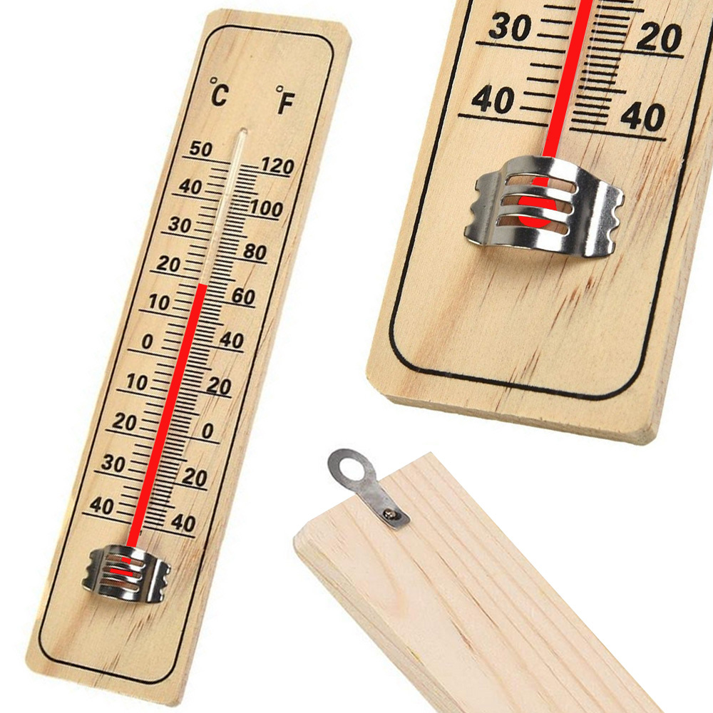 Wooden house thermometer outdoor indoor | CATEGORIES \ Kitchen ...