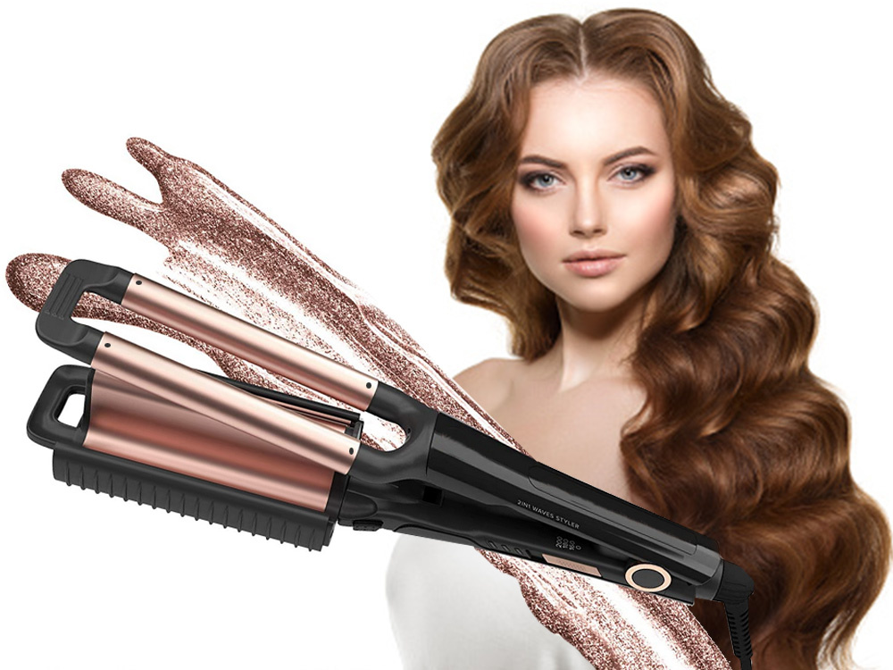Falownica do włosów lokówka karbownica fale loki | KATEGORIE \ Uroda ...